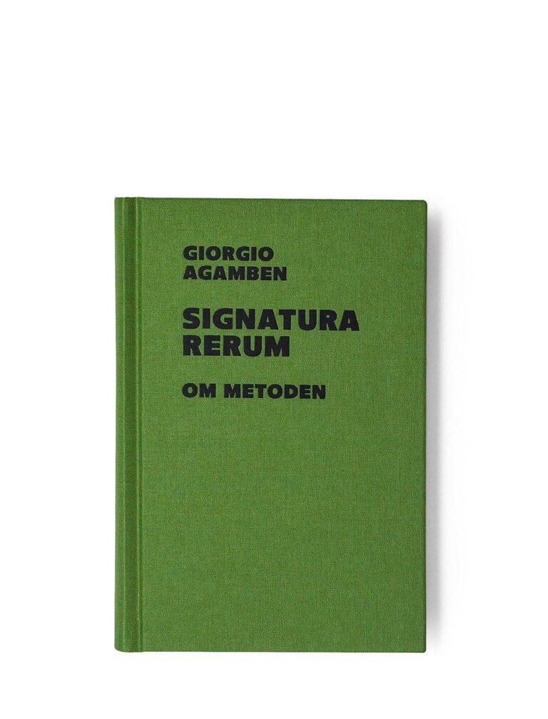 Signatura rerum. Om metoden · Forlaget Wunderbuch